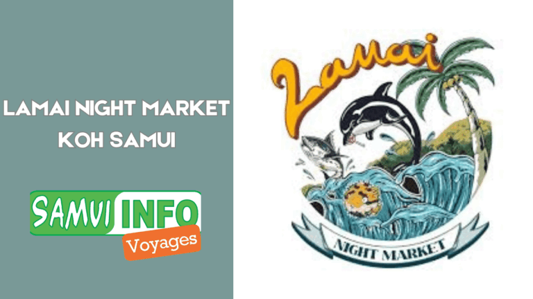 Le marché de nuit de Lamai Beach (Lamai Night Market, Koh Samui ...